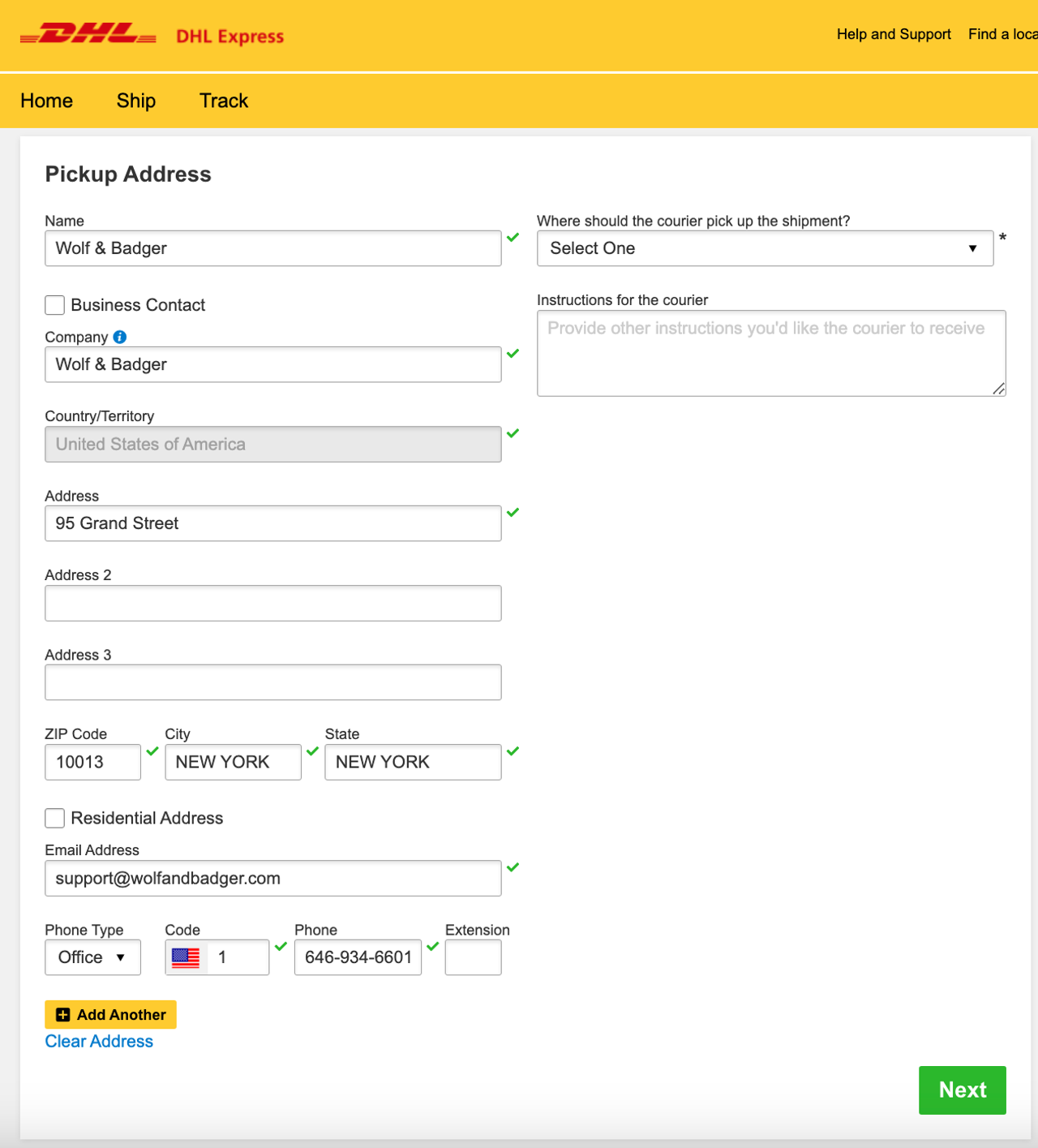 How To Return With DHL